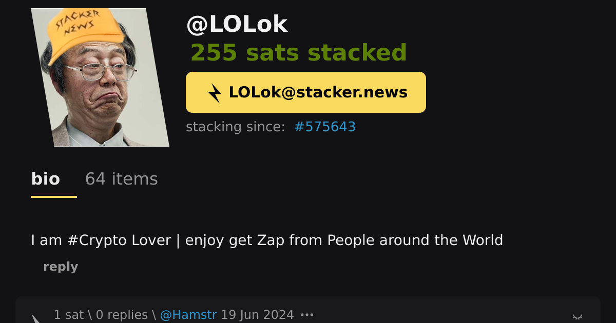 LOLok \ stacker news