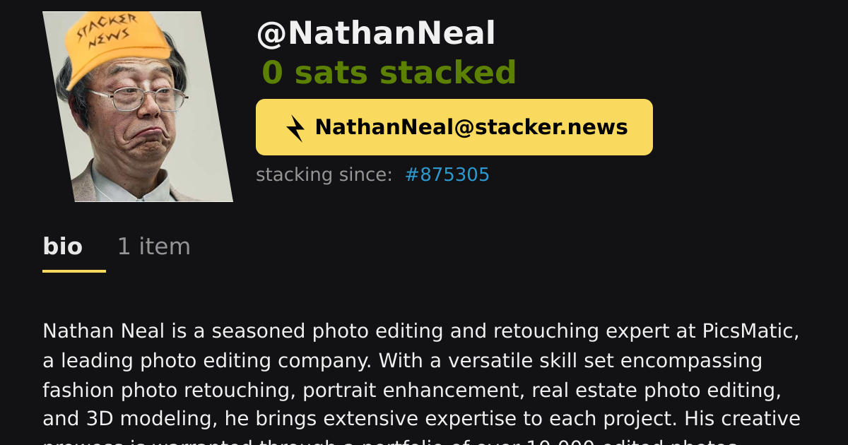 NathanNeal \ stacker news