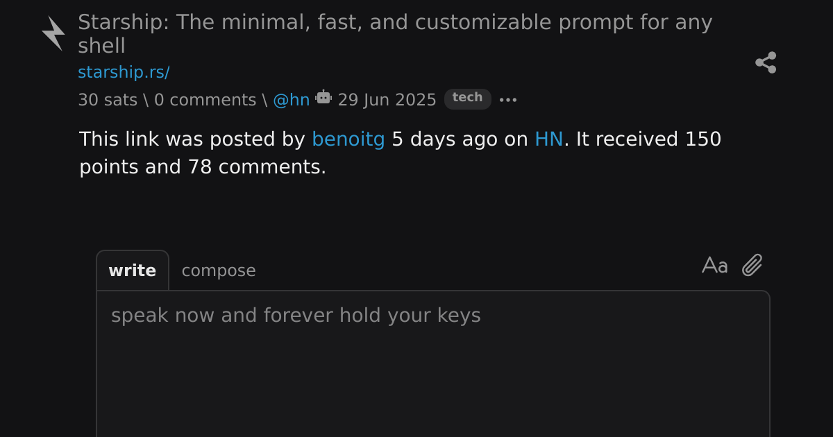 Starship: The minimal, fast, and customizable prompt for any shell ...