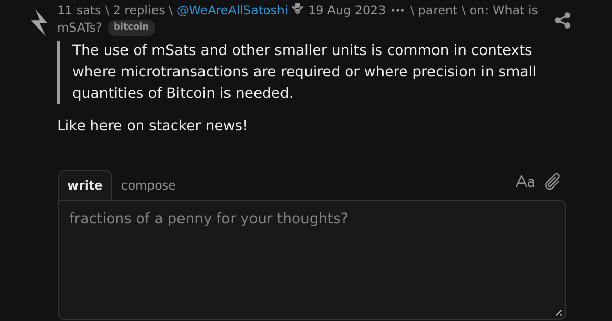 reply on: What is mSATs? \ stacker news ~bitcoin
