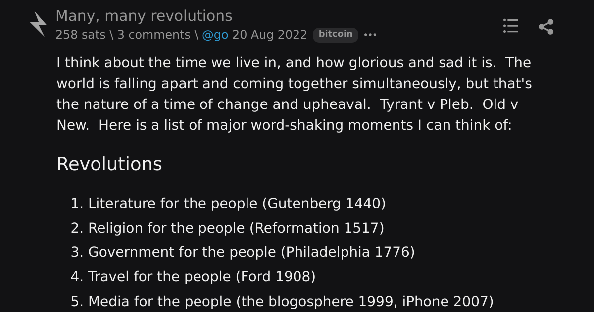 Sites Of Many Revolutions Nyt