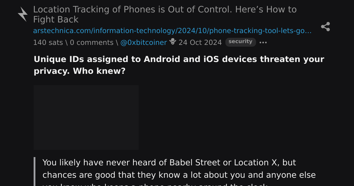 Location Tracking of Phones is Out of Control. Here’s How to Fight Back ...