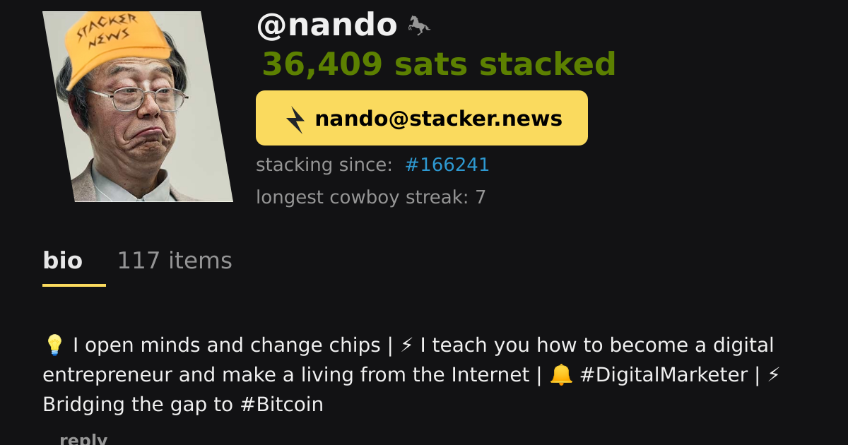 nando \ stacker news